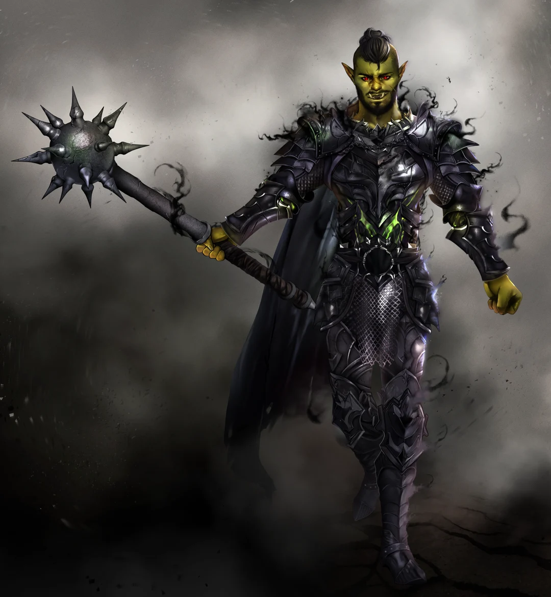 [art by me] Paladin Half-Orc | Scrolller