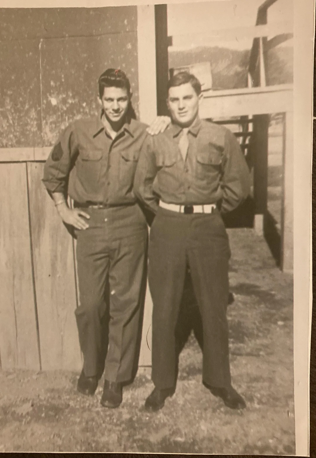 My grandpa at 18 guarding the atomic bomb in Los Alamos, New Mexico 1946 | Scrolller