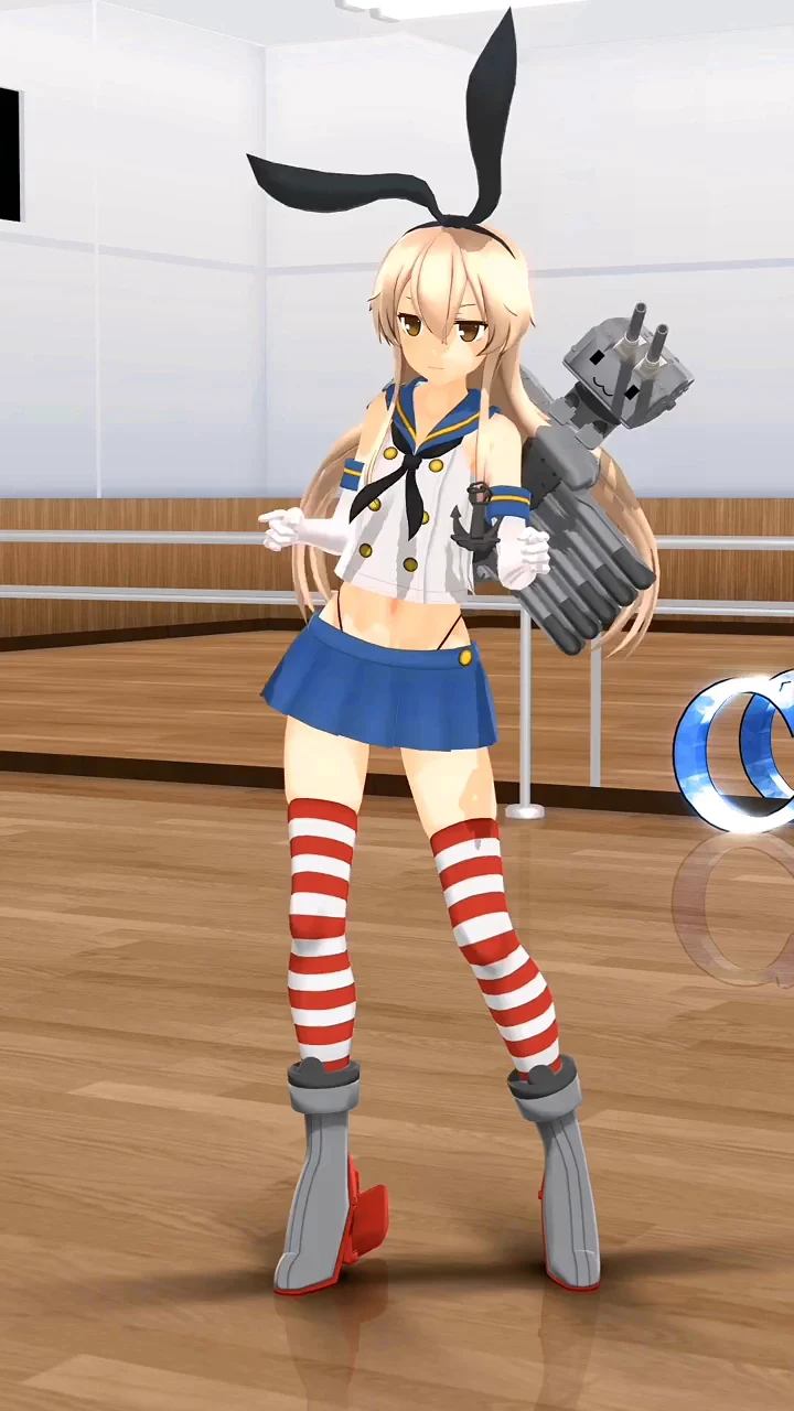 Shimakaze - Pokedance [MMD] | Scrolller