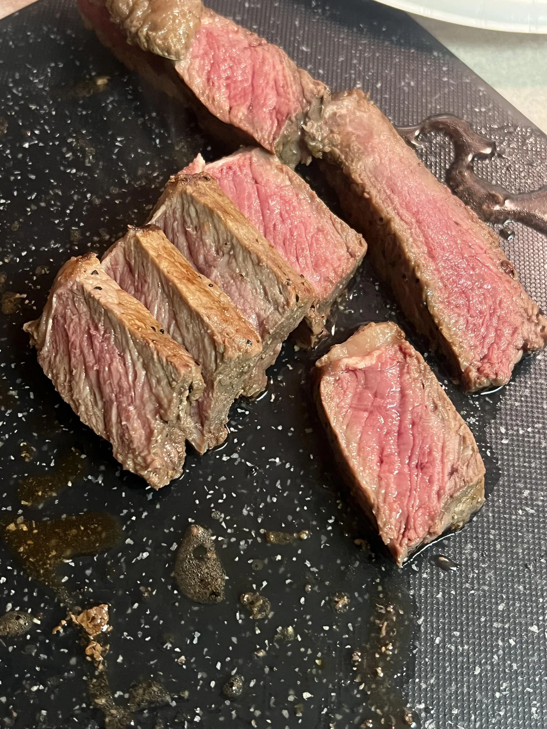 I don’t really make steak. Cast iron seared then into the oven | Scrolller