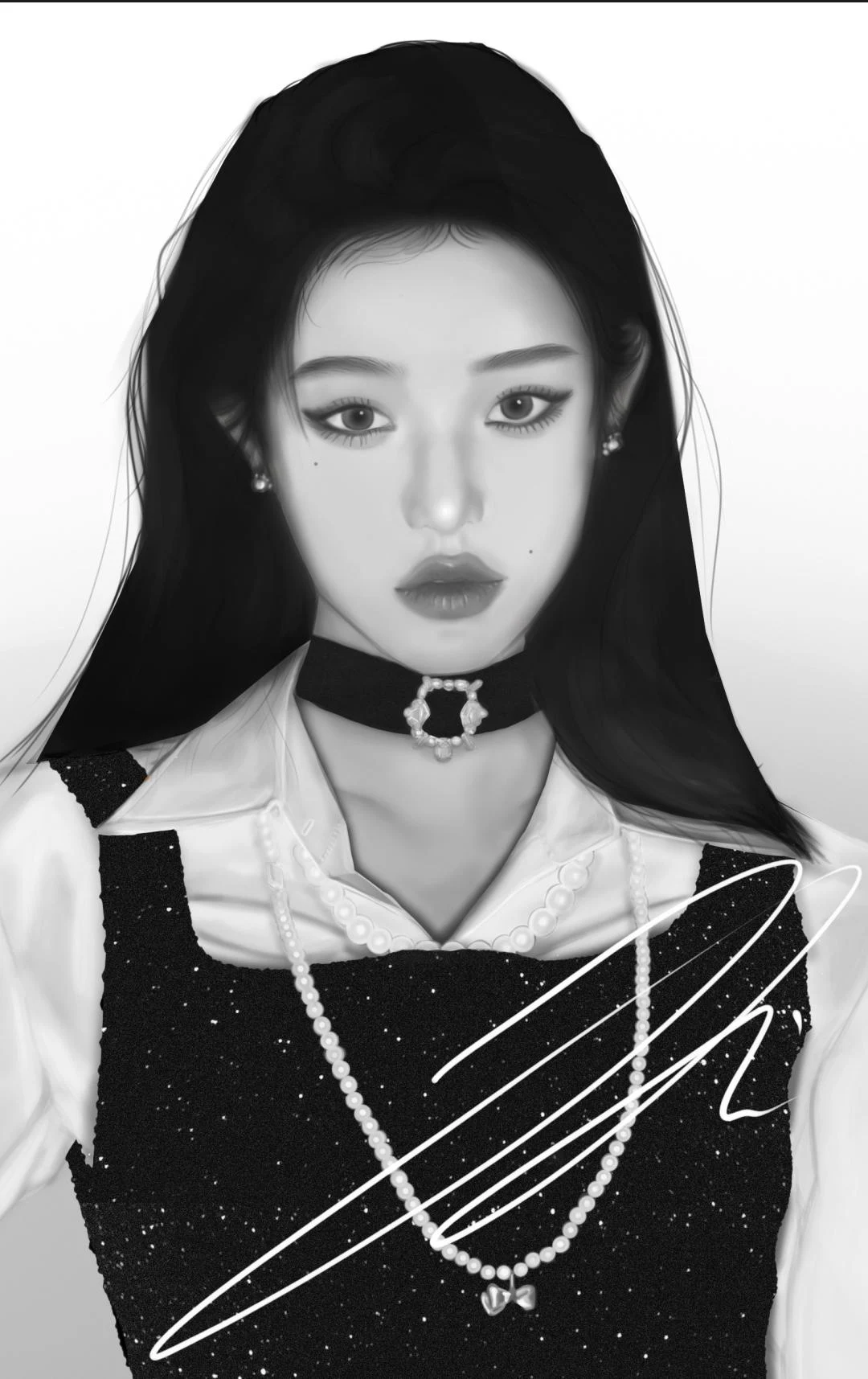 Wonyoung portrait, me, digital, 2023 | Scrolller