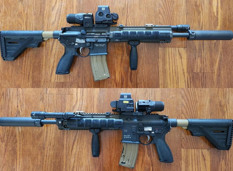 Finished up my HK416A5 clone just in time for Two Stamp Tuesday | Scrolller