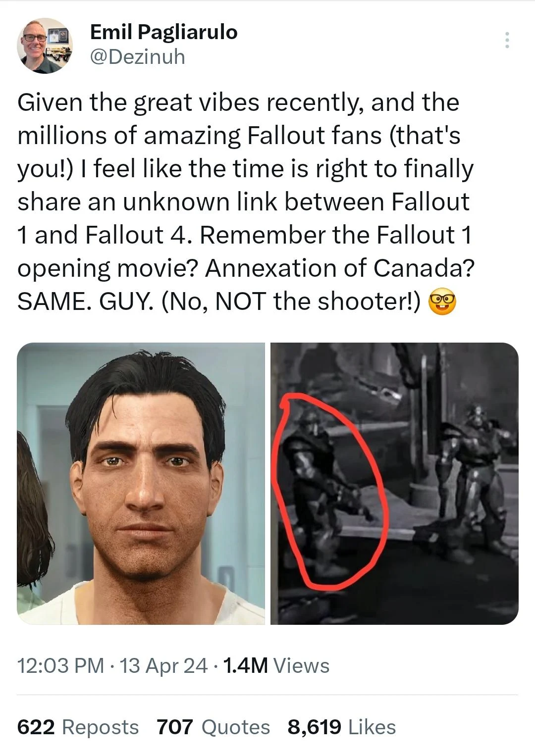 Fallout 4 Husband Confirmed War Criminal | Scrolller