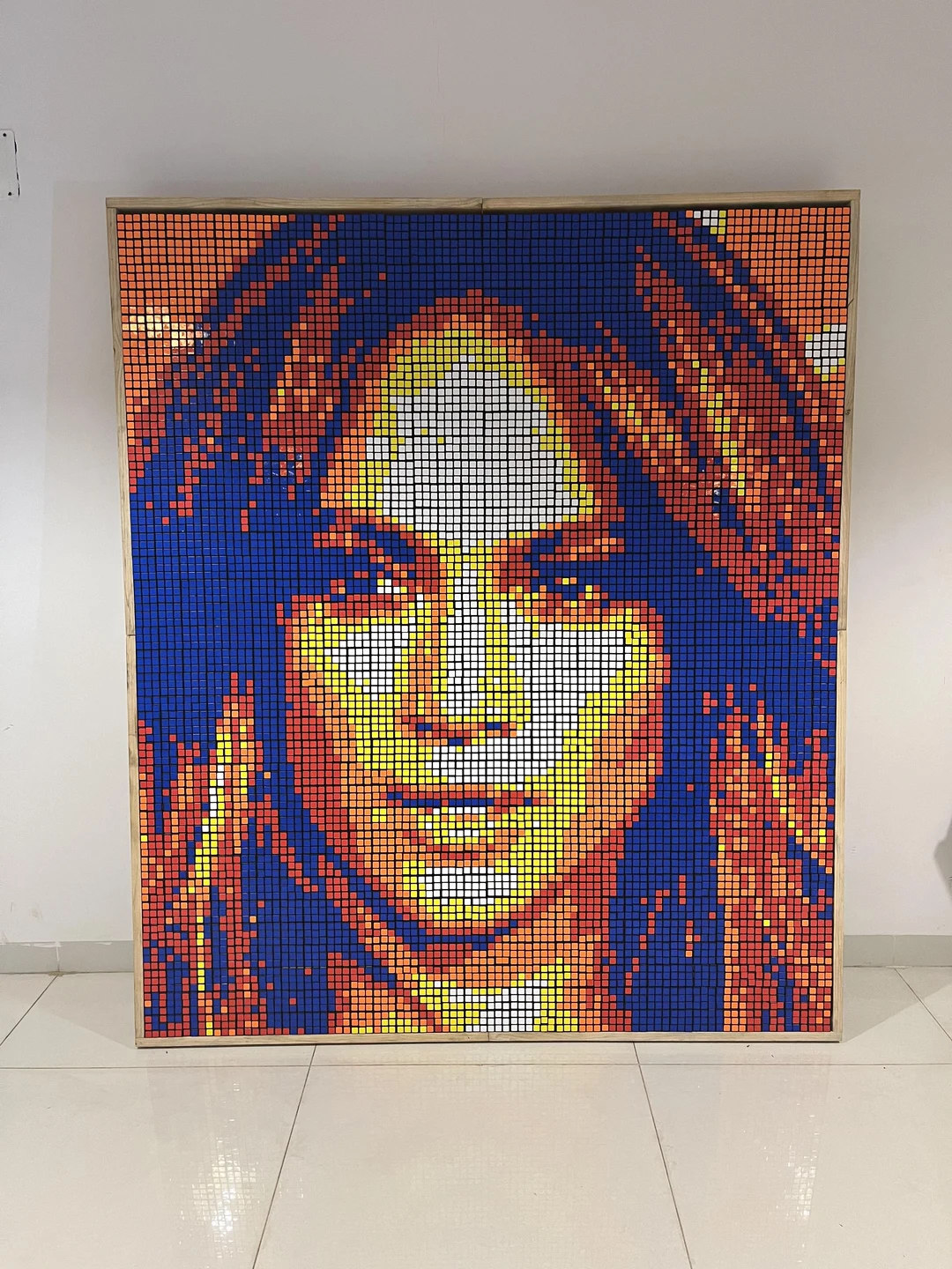 JLo Rubik’s Cube Mosaic made by me! Hope y’all like it | Scrolller