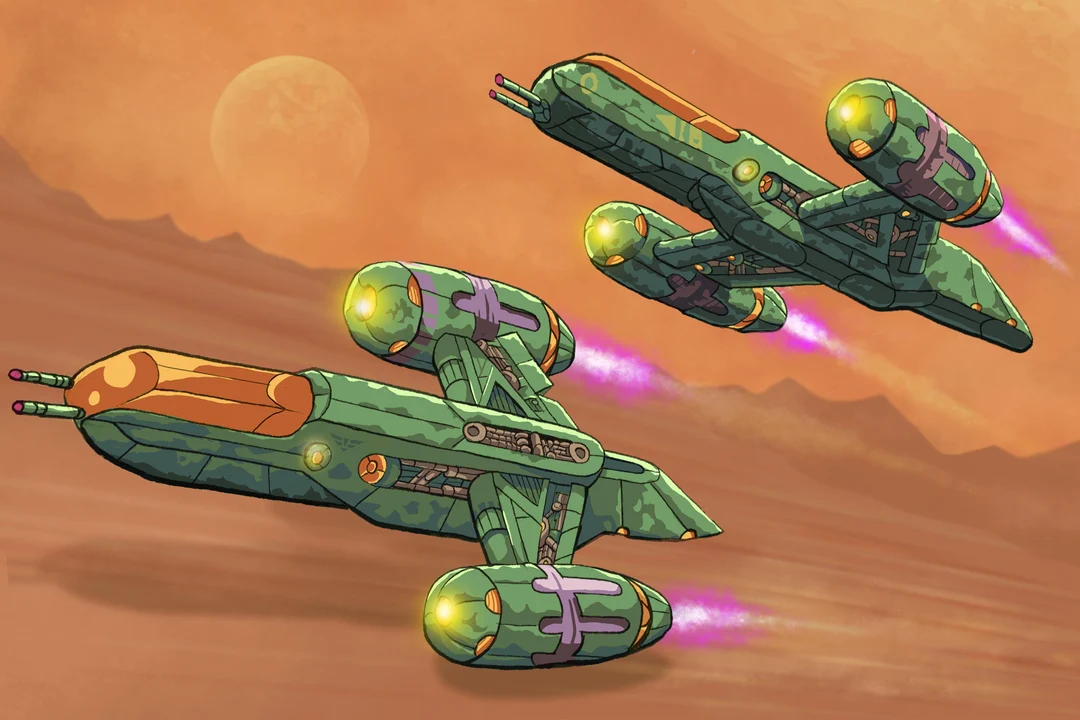 [OC] J-81 "Dragonfly" fighters | Scrolller