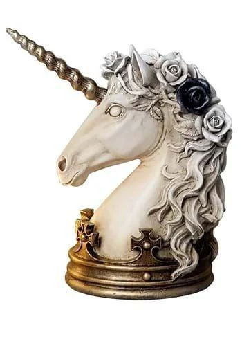 White Unicorn Statue | Scrolller