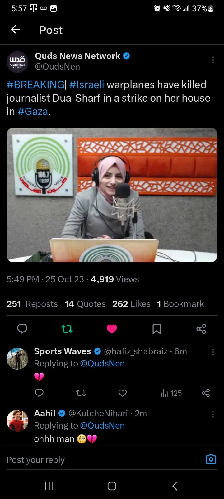 Discover more like Palestine: More journalist murder and Related Content | Scrolller