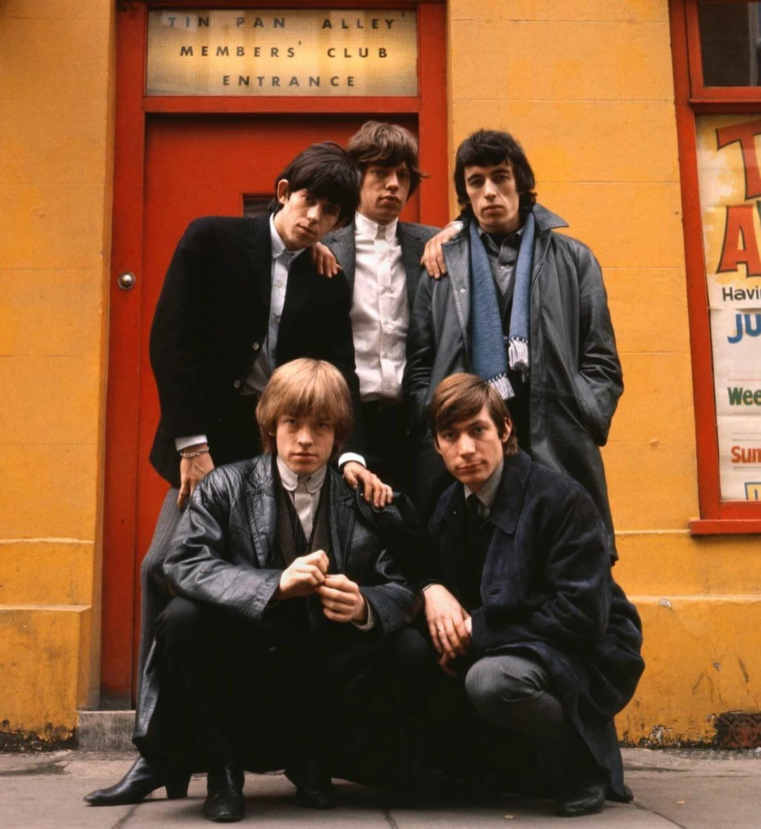 Rolling Stones 1963 at London’s Tin Pan Alley Club.. 📸: Terry O’Neill | Scrolller