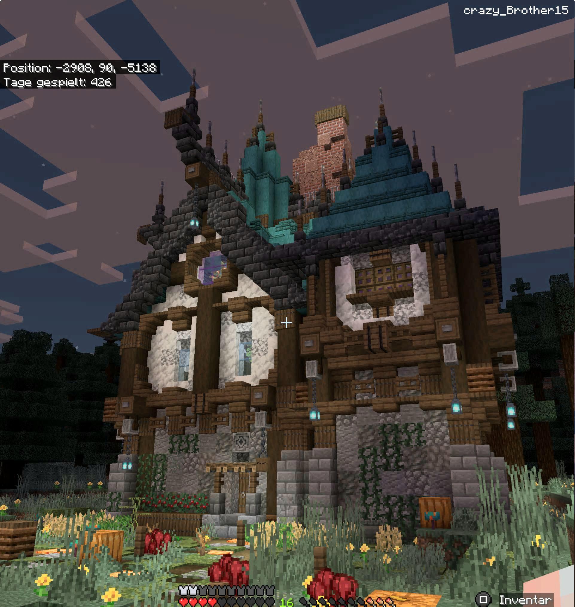 My Medieval-Fantasy Survival base. | Scrolller