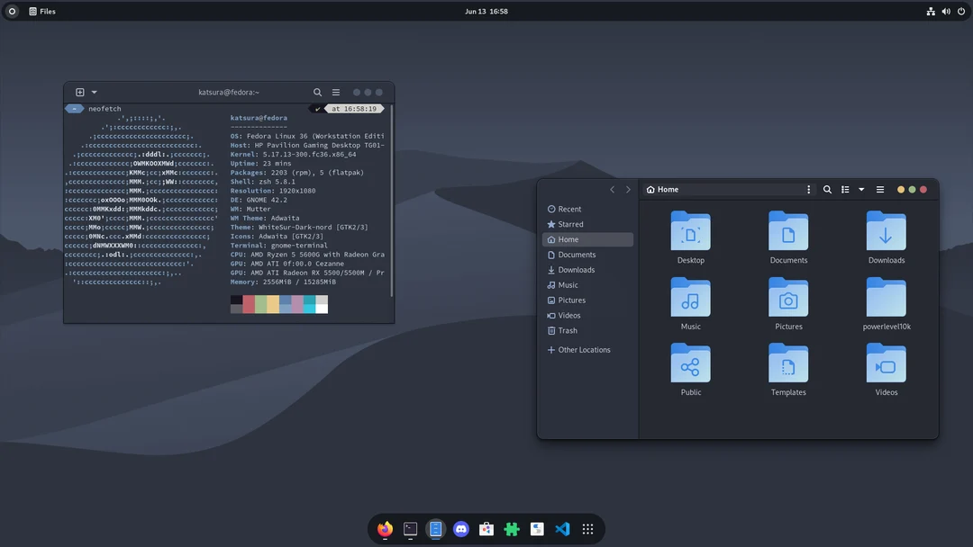 [GNOME] Orchid Nord | Scrolller