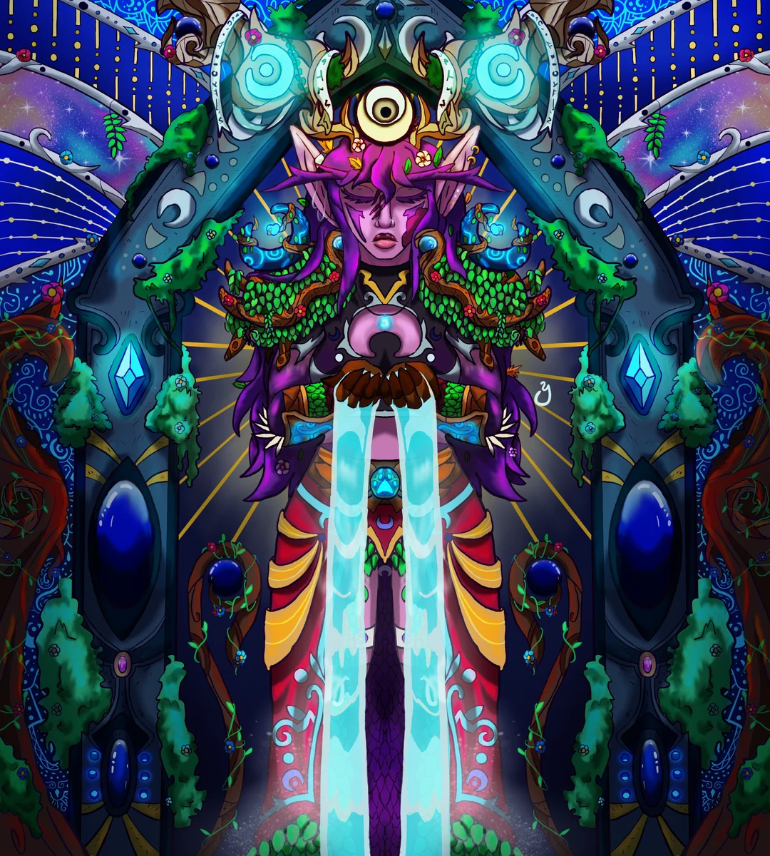 [OC] Art of my druid that I made! | Scrolller