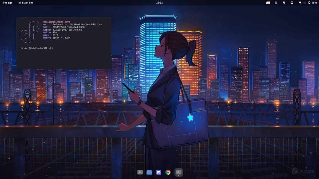 [GNOME] Simple setup with some terminal action | Scrolller