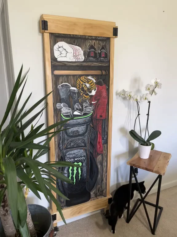 This Tiger Locker painting is different… | Scrolller