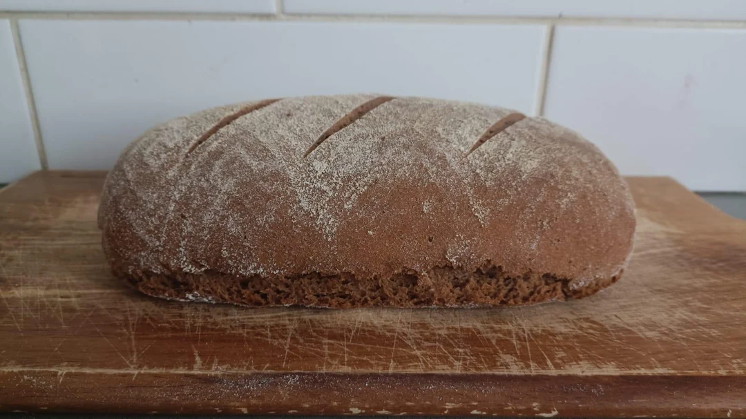 First attempt at whole Rye bread | Scrolller