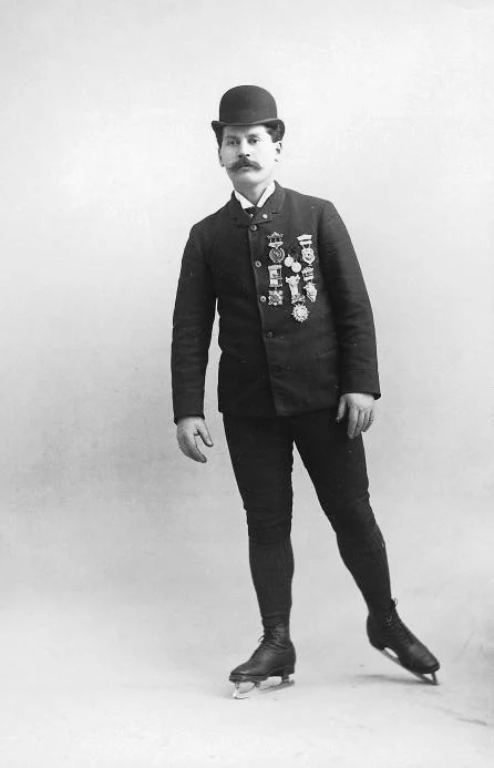 Figure Skating World Champion Louis Rubenstein 1893 | Scrolller