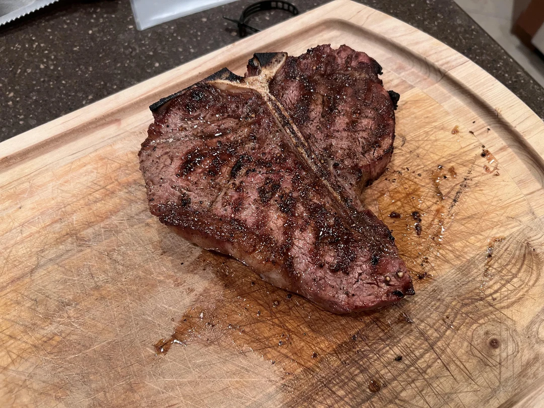 Reverse sear Porterhouse | Scrolller