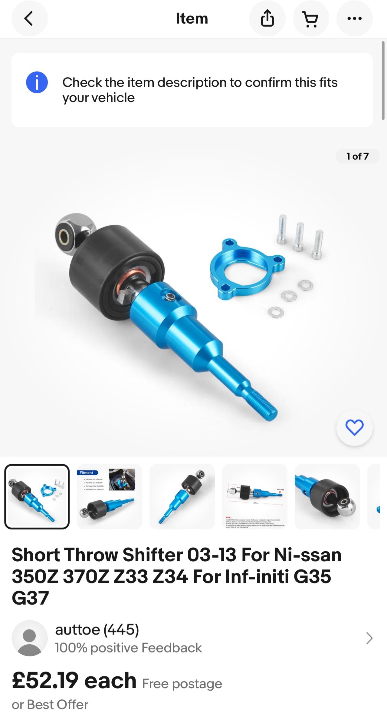 Looking at getting a short throw shifter. | Scrolller