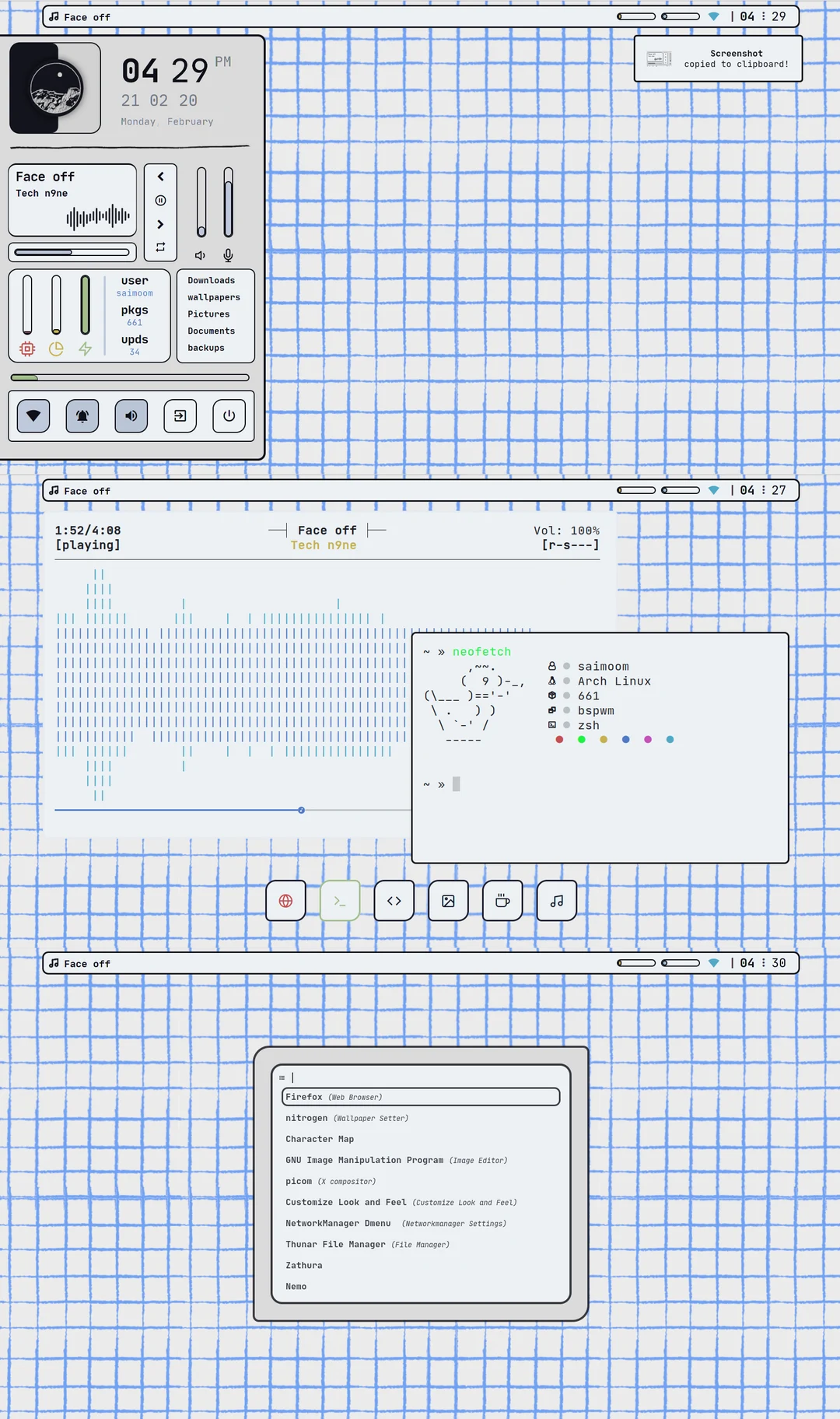 [BSPWM] paper | Scrolller