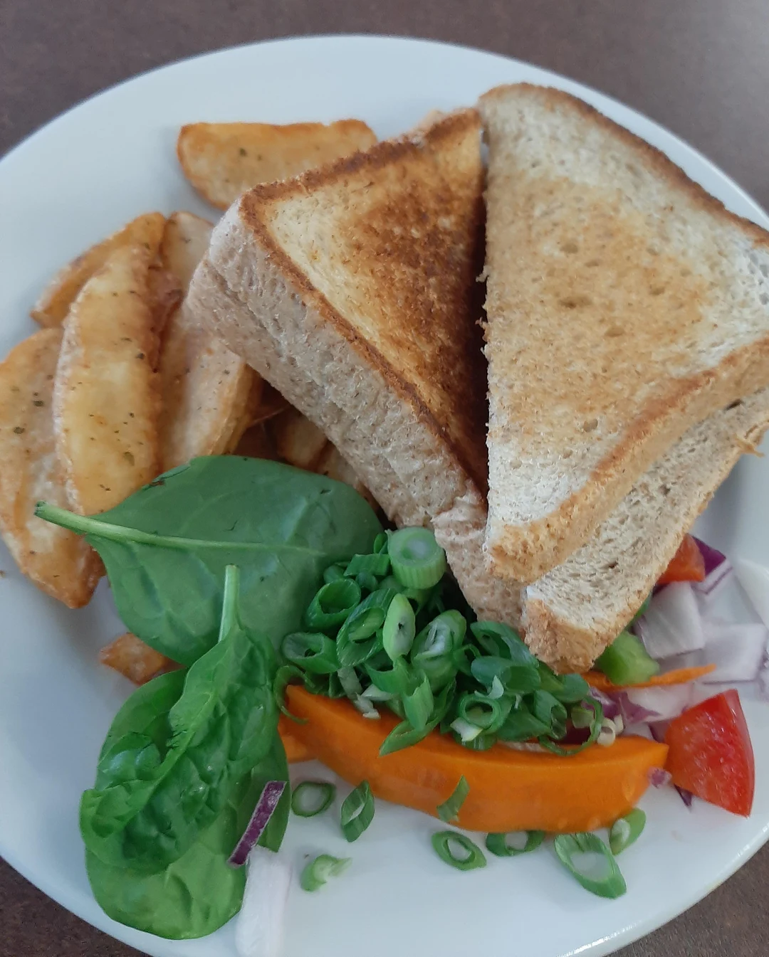 Served in my uni dining hall, pretty dry without a sauce. | Scrolller