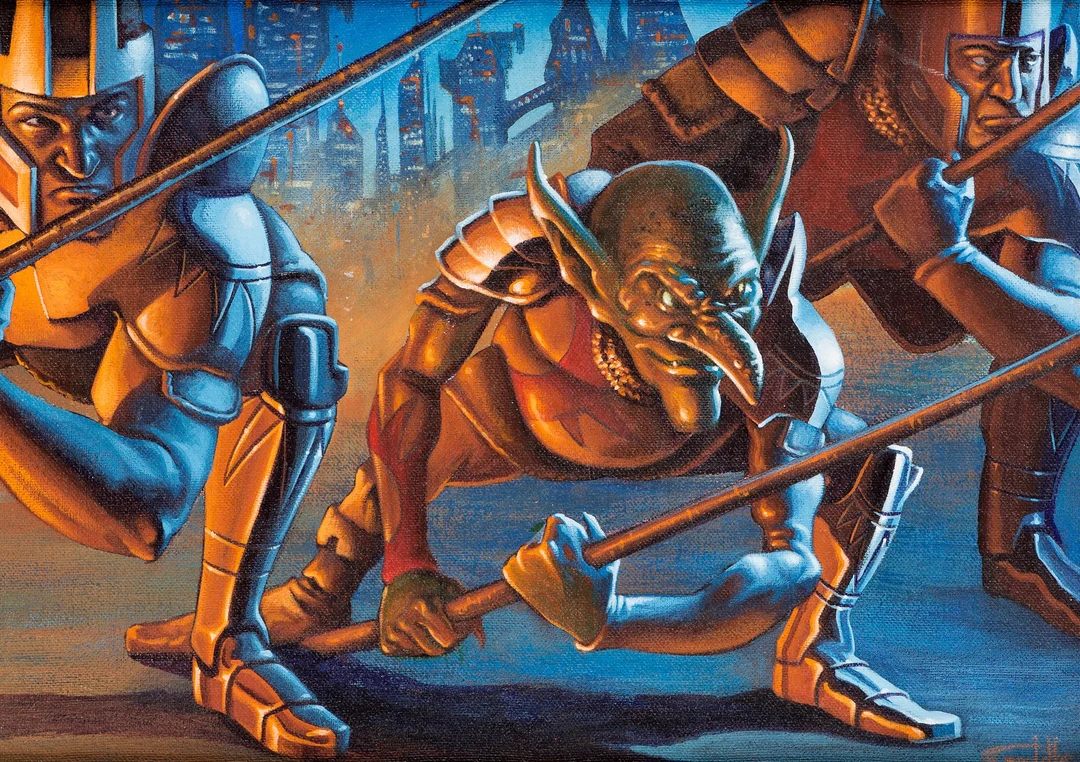 "Boros Recruit" Magic the Gathering card art (2018) by Keith Garletts | Scrolller