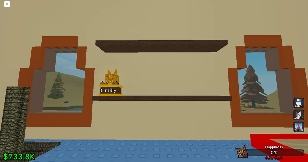 My first trophy in raise a floppa | Scrolller