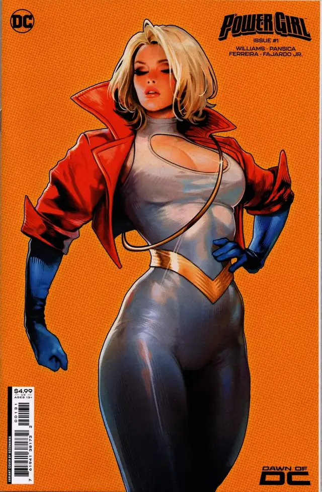 Power Girl #1 variant by Sozo Maika | Scrolller
