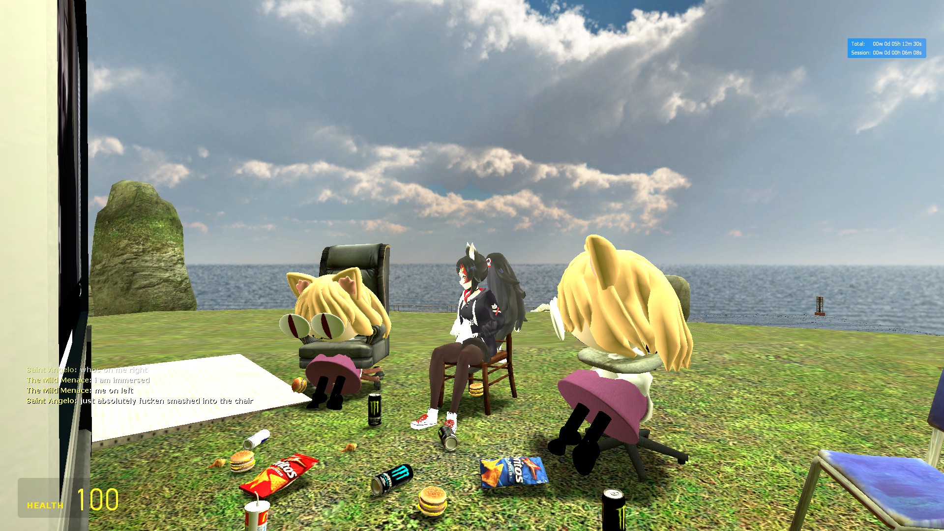 Mio watching Mio clips in gmod | Scrolller