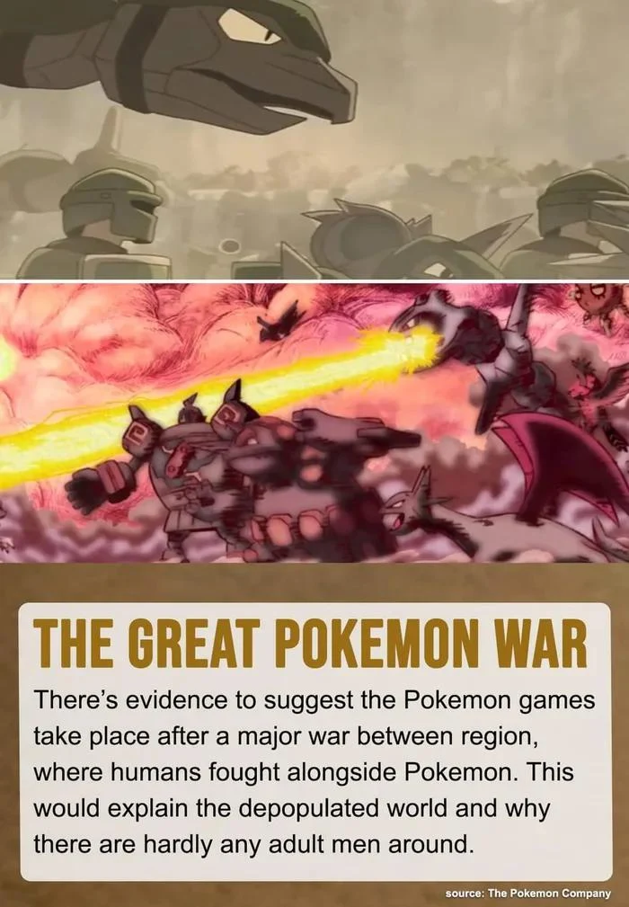Pokemon the great war | Scrolller