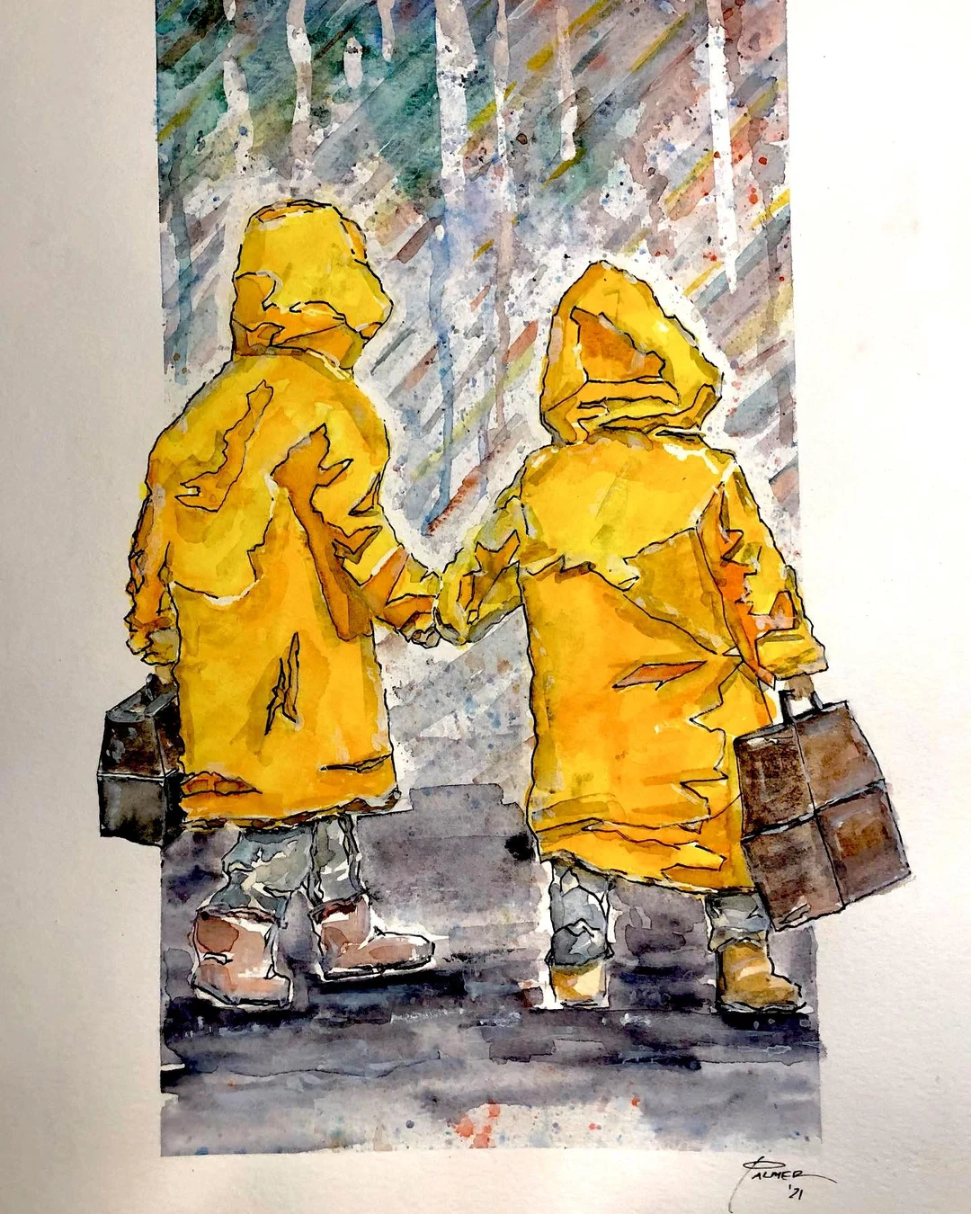 Humanity Me Watercolor 2021 Scrolller