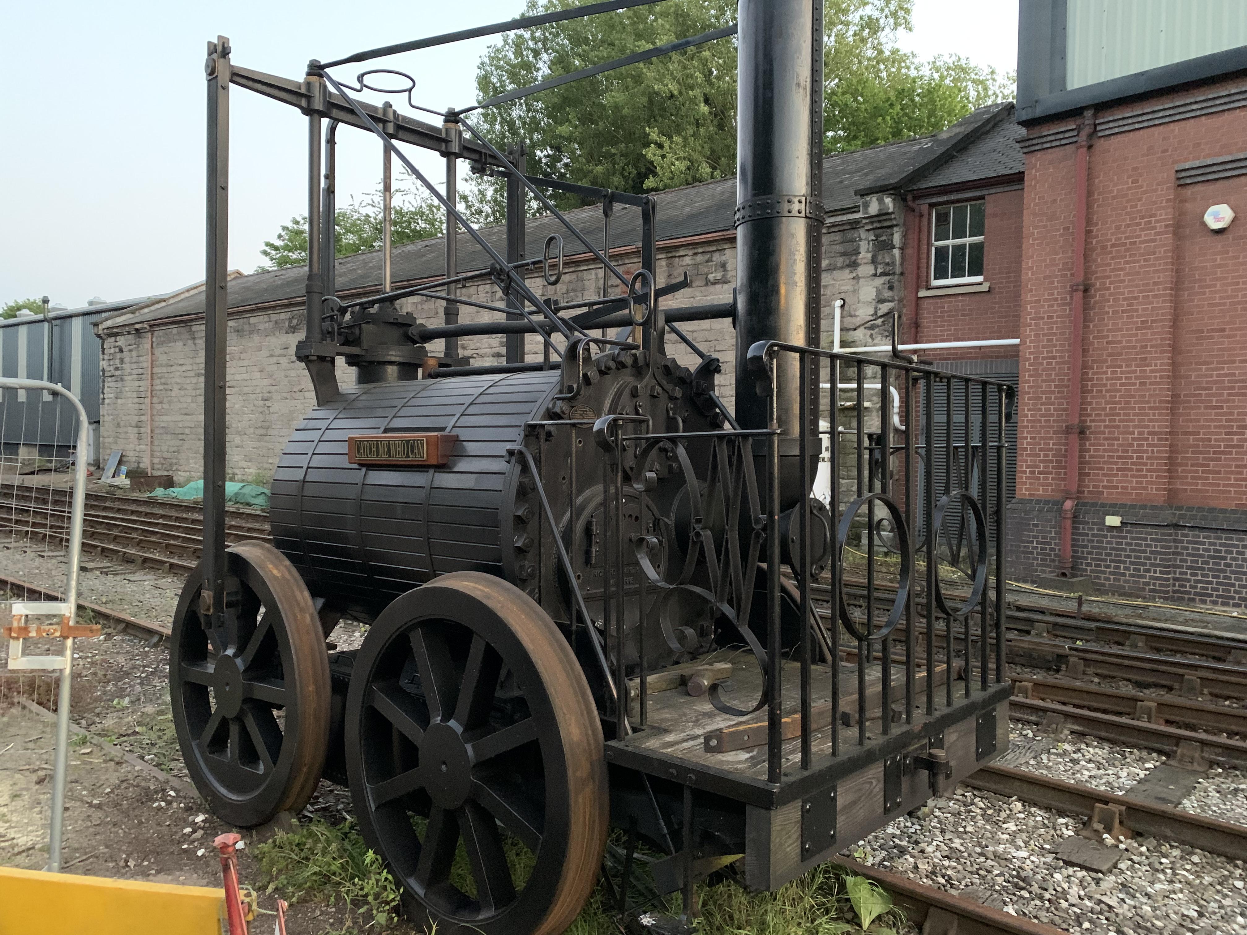 Thought you guys might find this interesting; recreation of Catch Me Who Can, the first steam ...