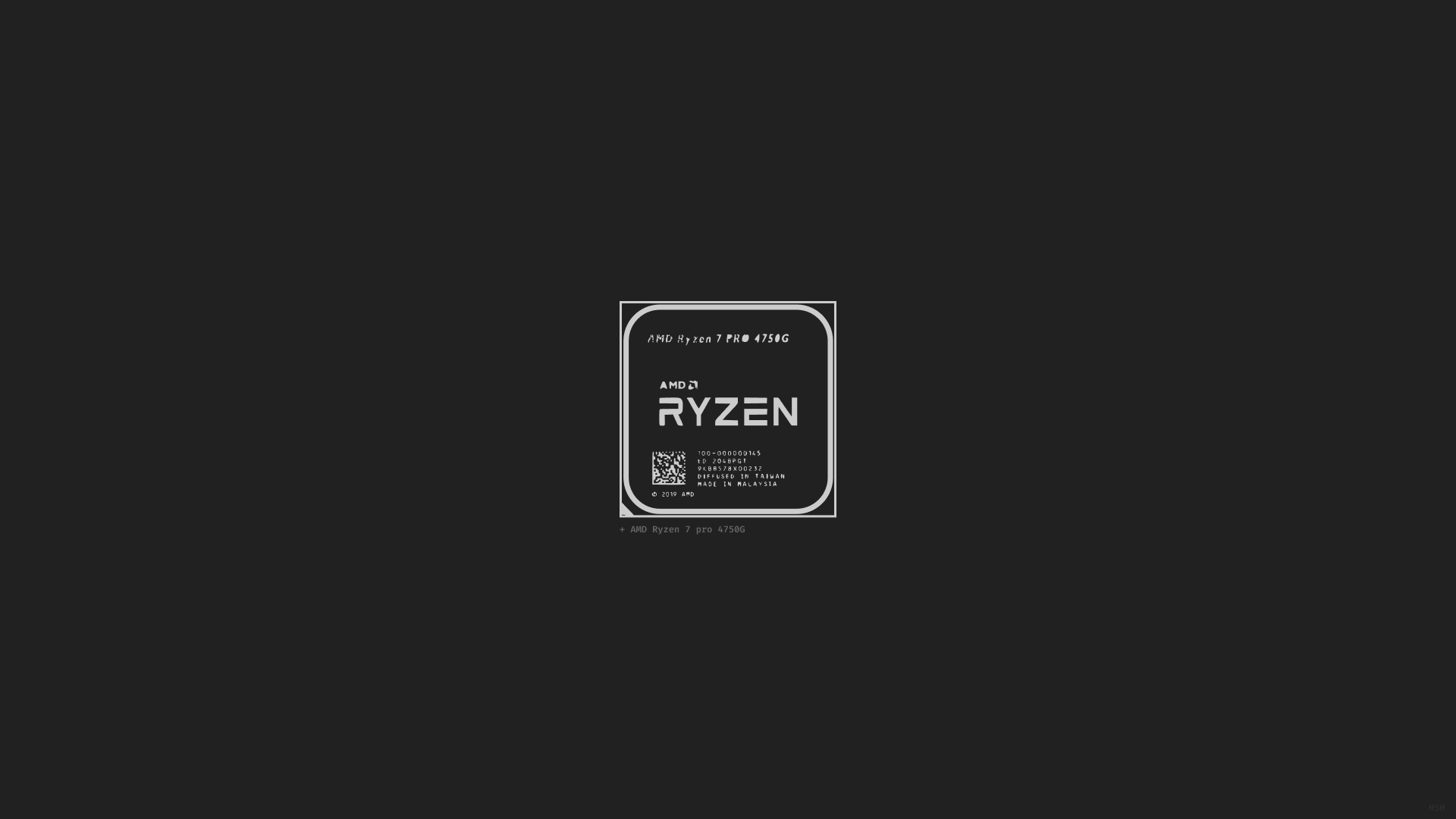[1920x1080] Minimalist Processor Wallpaper: Ryzen | Scrolller