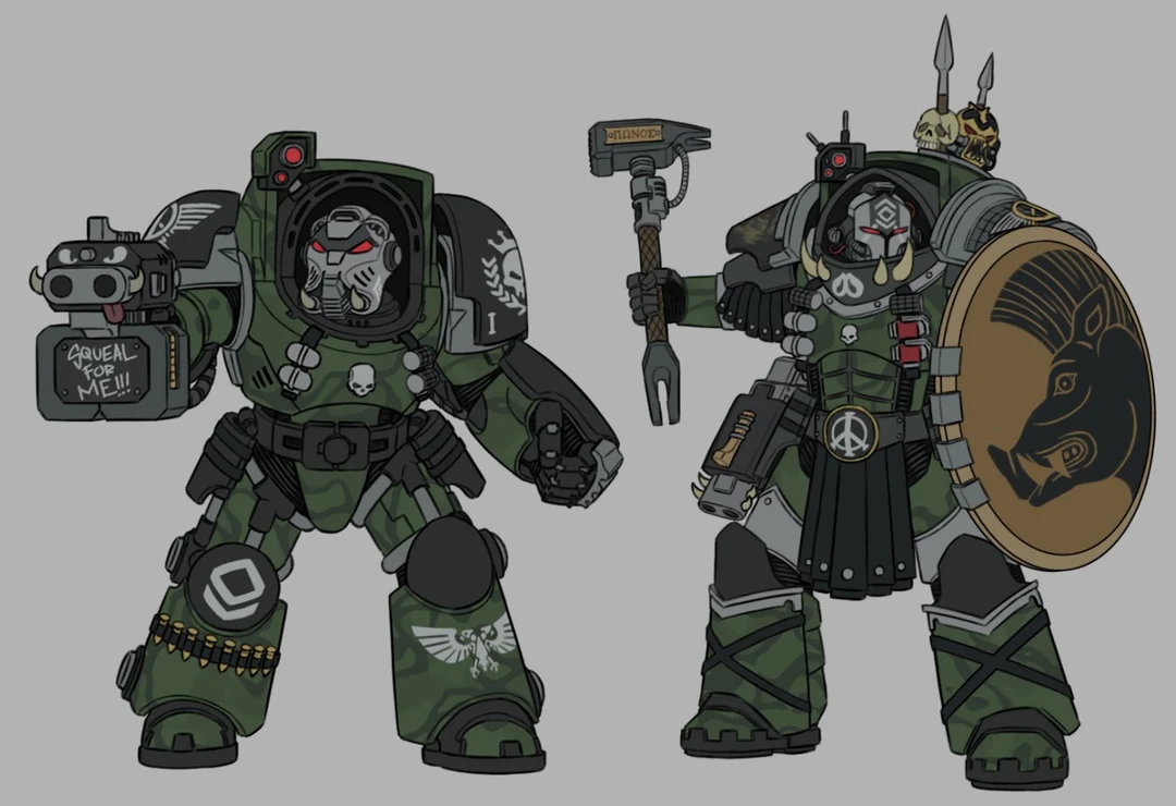 Lords of Thunder War Pigs Terminators by @GraffitiSoul | Scrolller