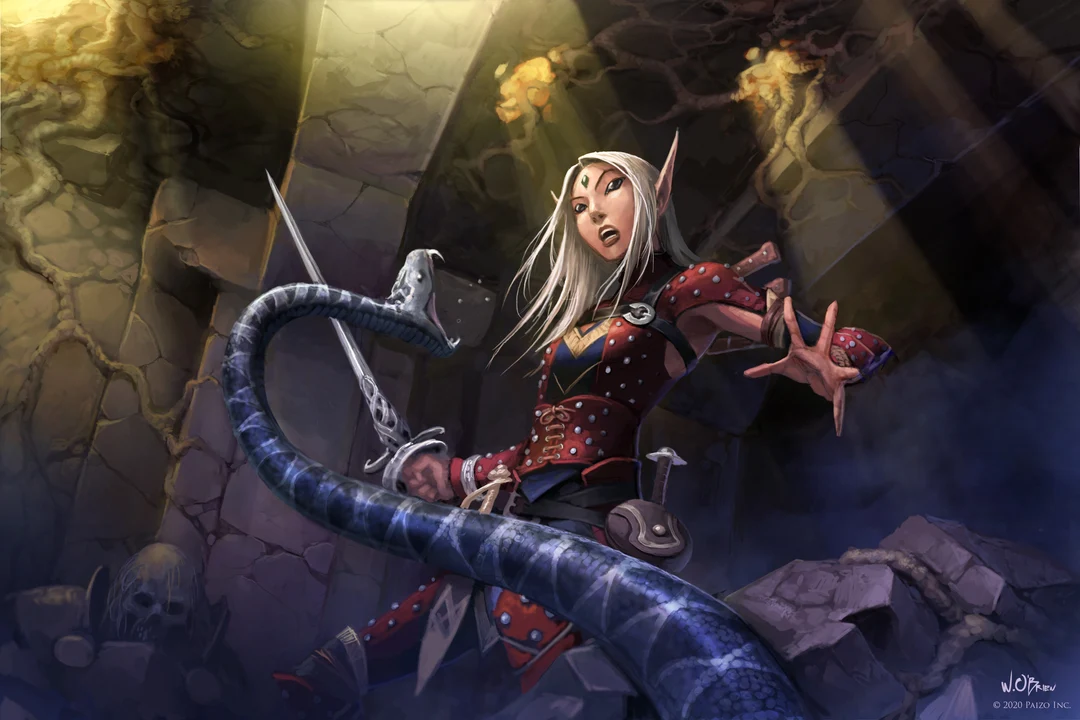 Pathfinder: Snakes! by Will O'Brien | Scrolller