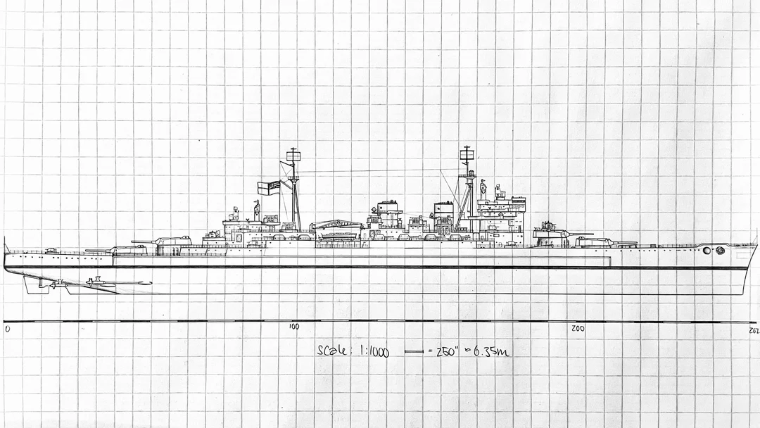 A 1940 reconstruction of HMS Hood | Scrolller