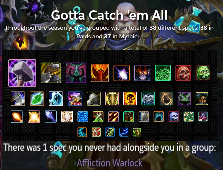 I've never seen an Affliction warlock in the wild, they must be extinct. | Scrolller