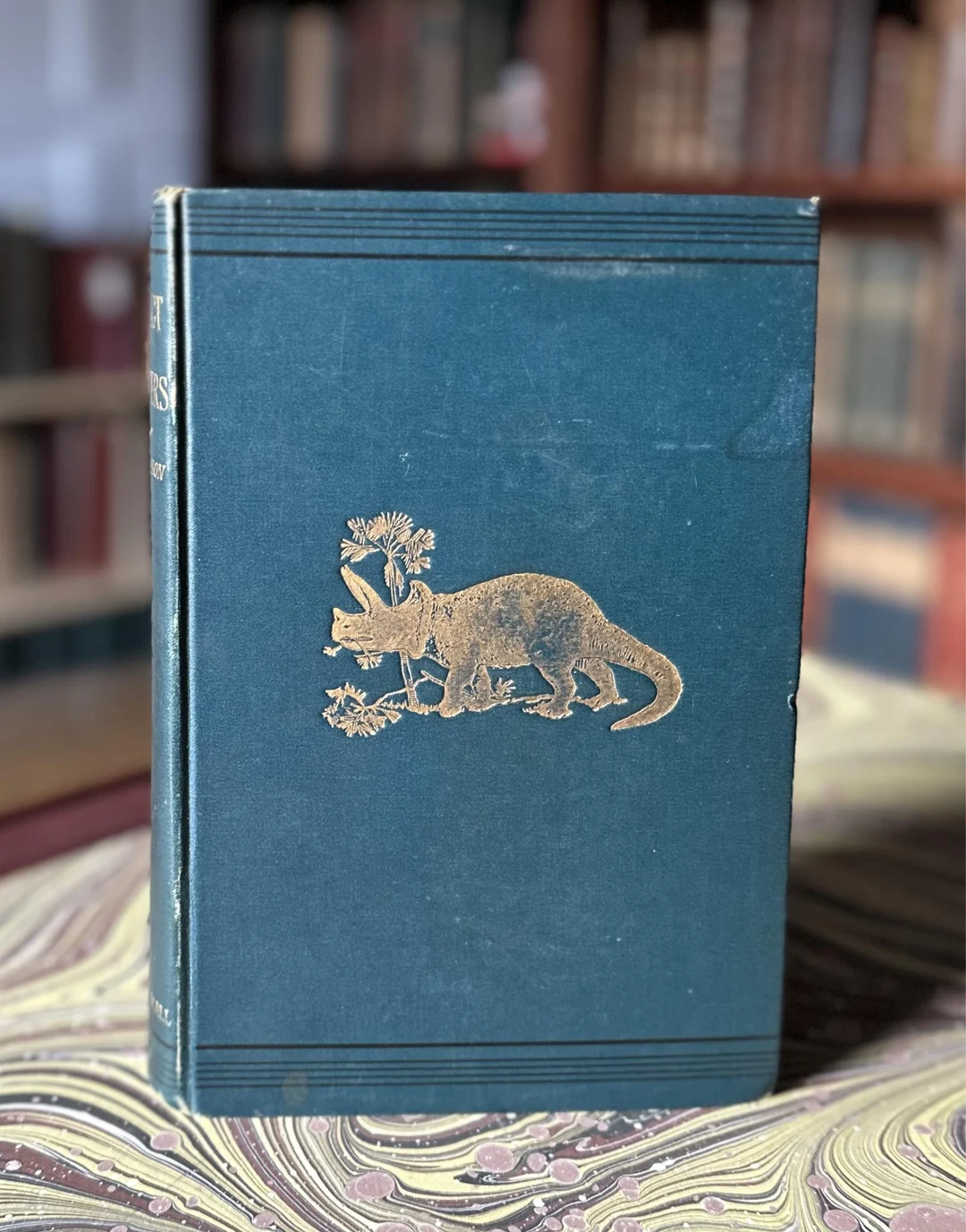 Antique book about Extinct Monsters/Dinosaurs by Hutchinson | Scrolller