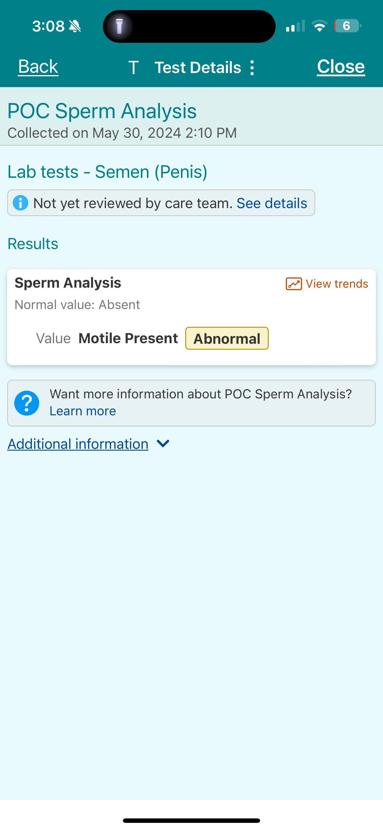 Post Semen Analysis what does this mean? | Scrolller