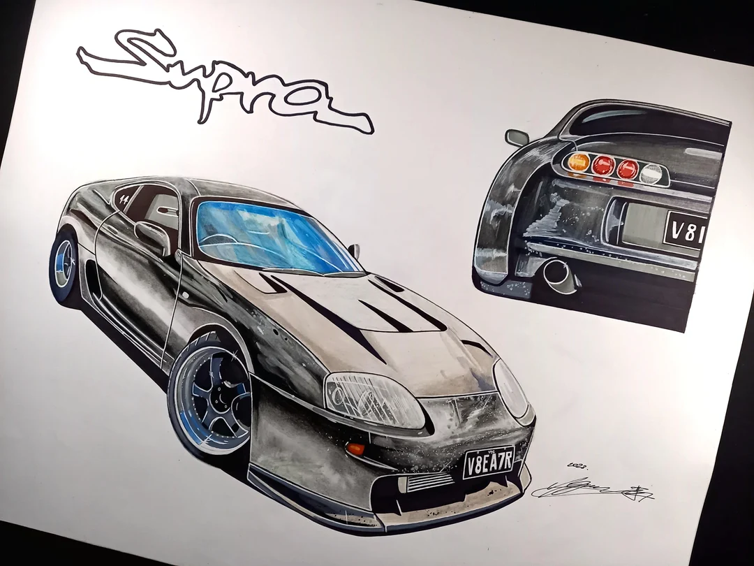 Toyota Supra (4128x3096) | Scrolller