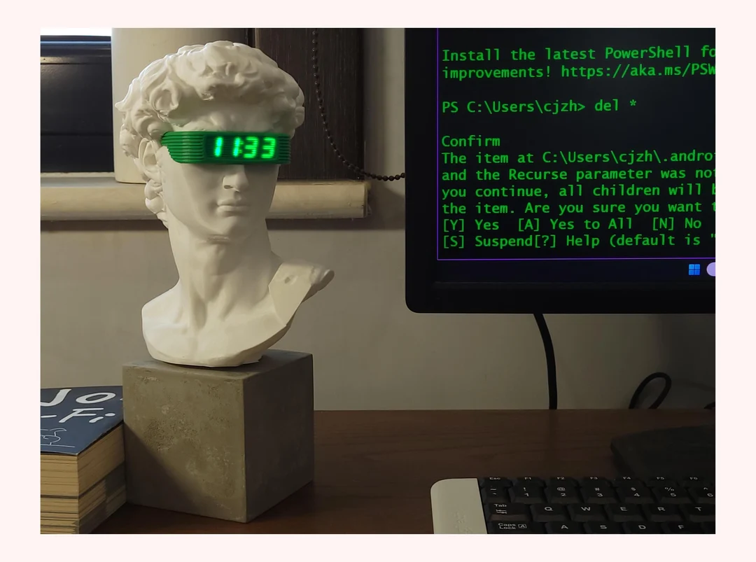 [Clock] I made a cool clock that matches my terminal | Scrolller