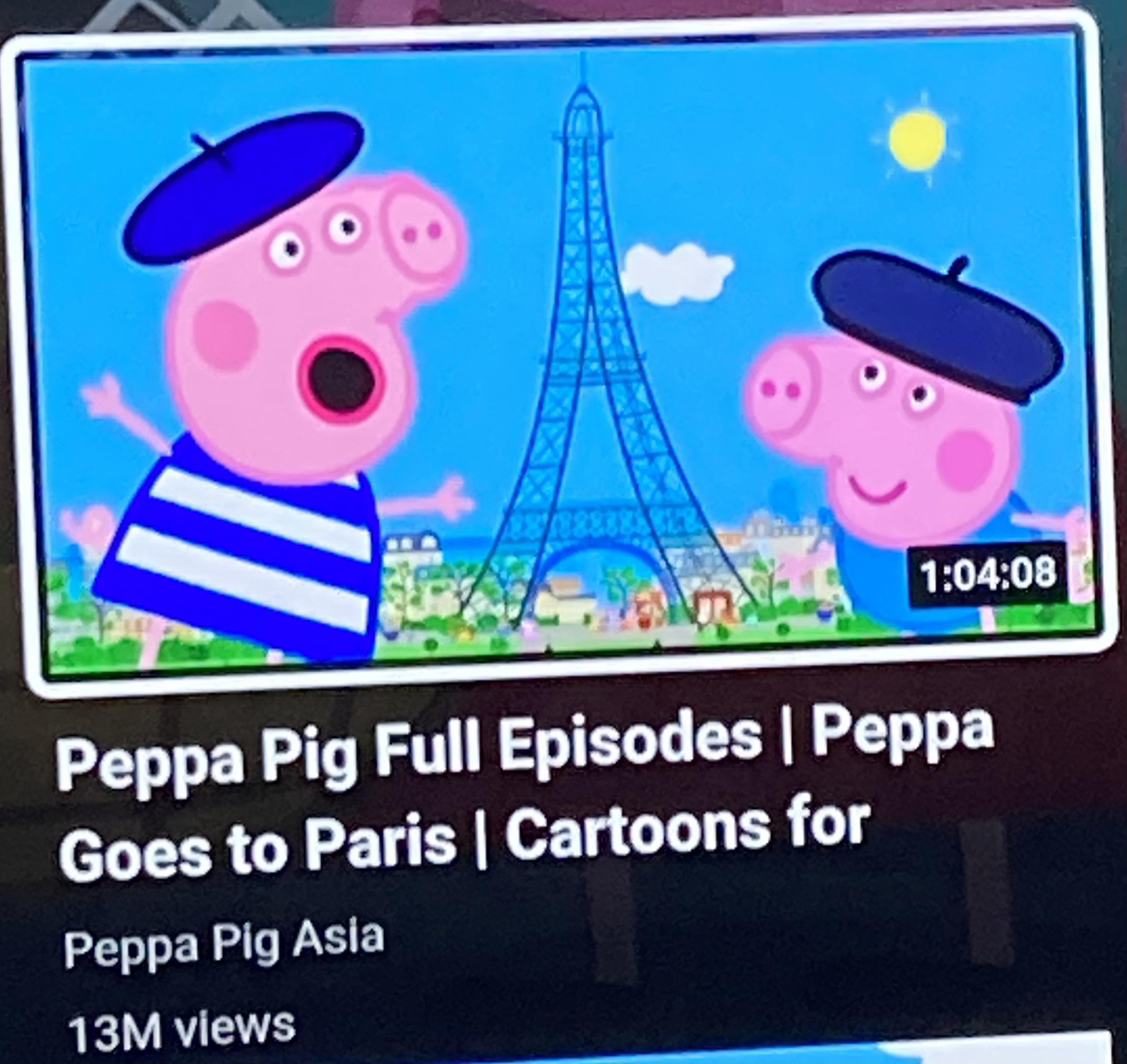 Peppa doesn’t know geography | Scrolller