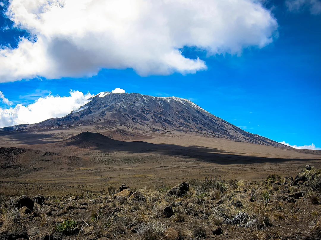 Kilimanjaro's summit cone as seen from the Saddle [OC][3098x2324] | Scrolller