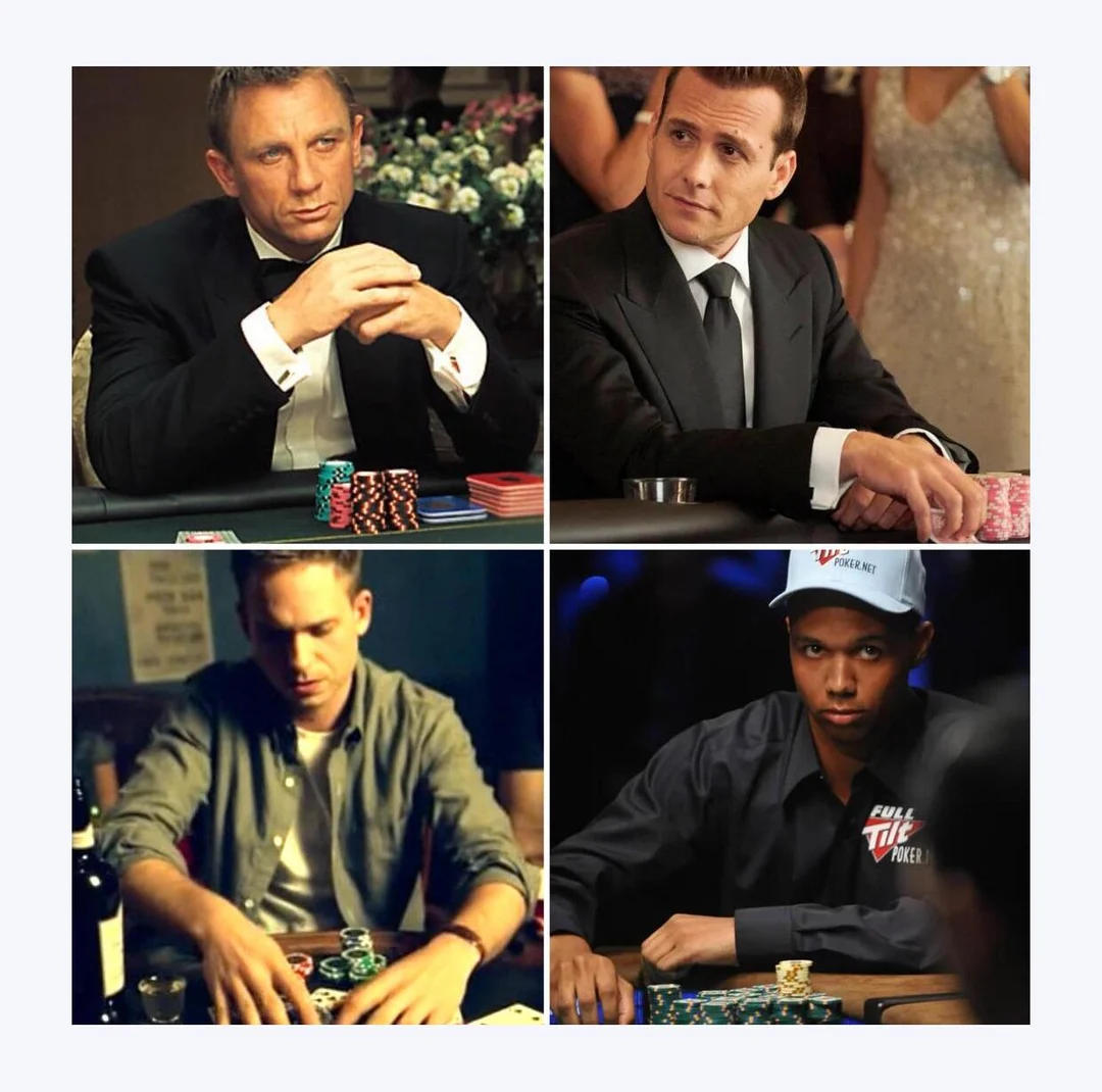 These 4 sit down for a game of Poker. Who do you bet on tl win? | Scrolller