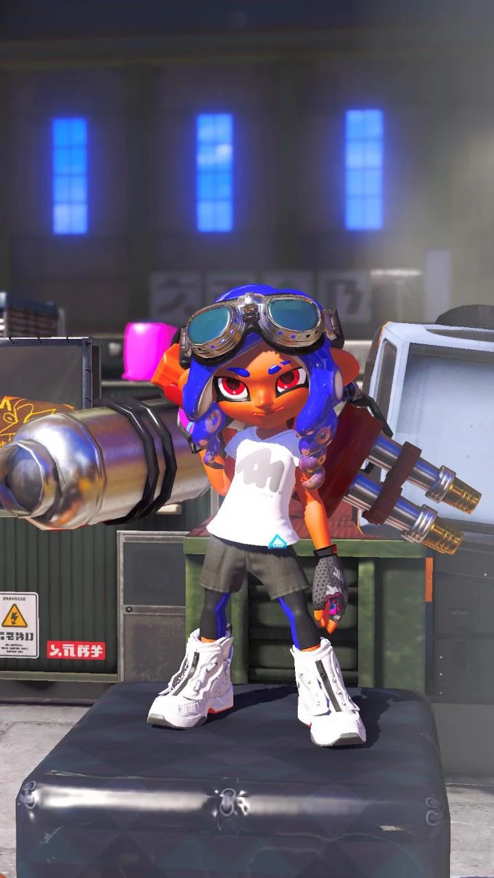 My octoling Rhythm. What do you think she likes? | Scrolller