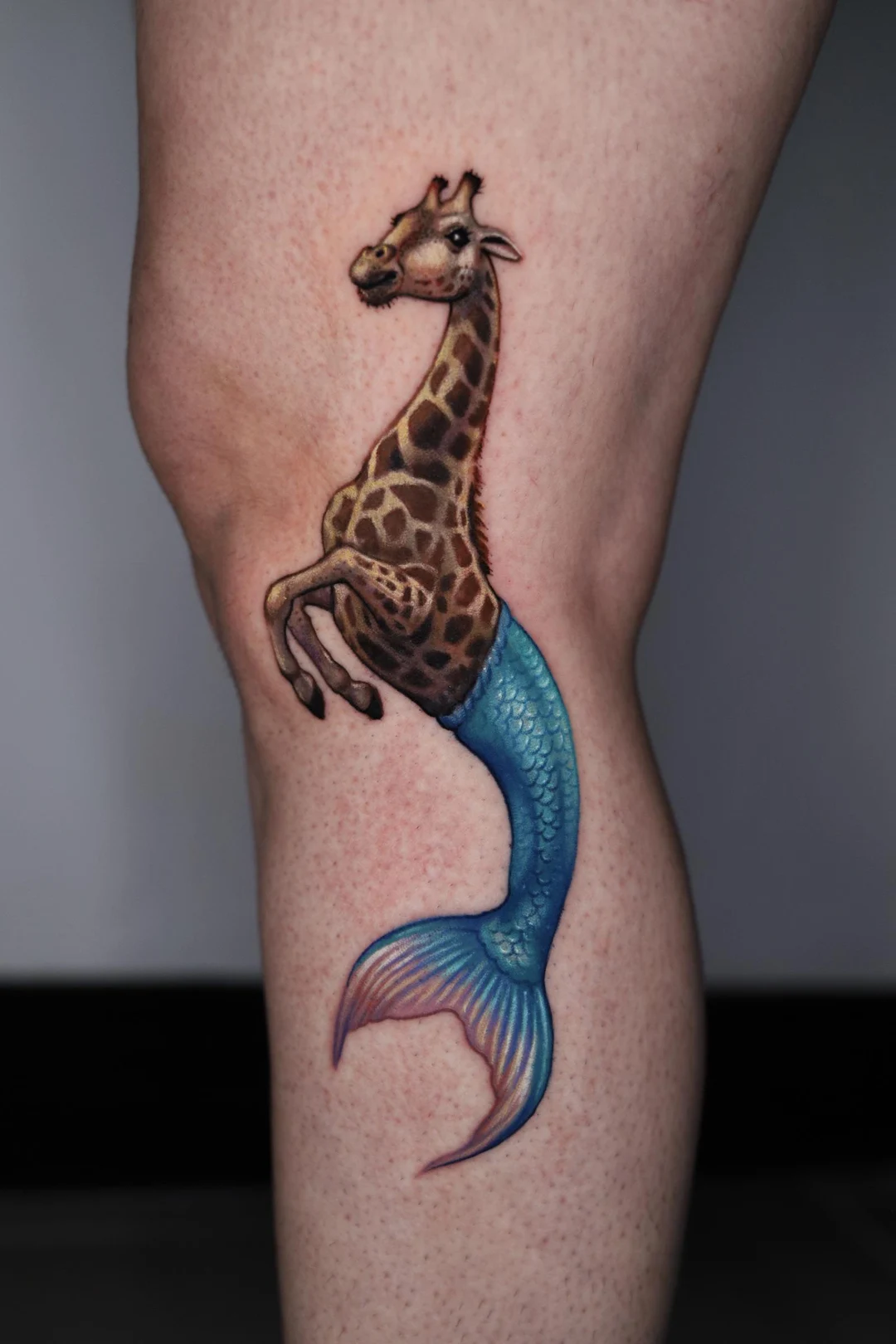 Meraffe Tattoo by Javier Antunez of TattooedTheory, Hollywood FL | Scrolller