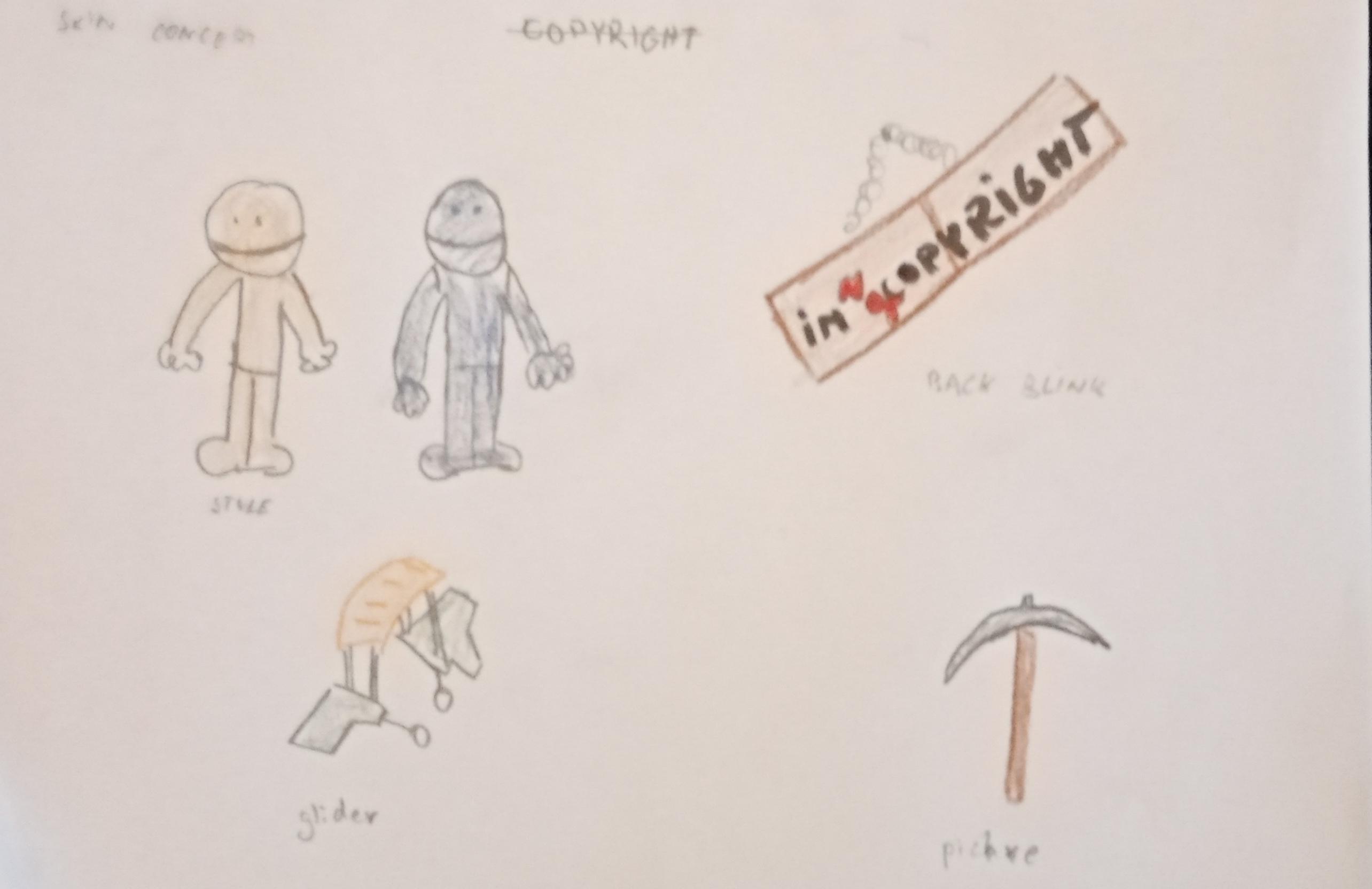 Copyright skin concept | Scrolller