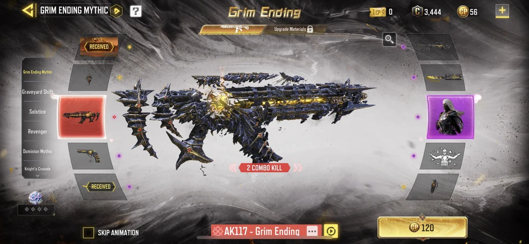 How much money (GBP) would it cost me to get the mythic AK ? | Scrolller