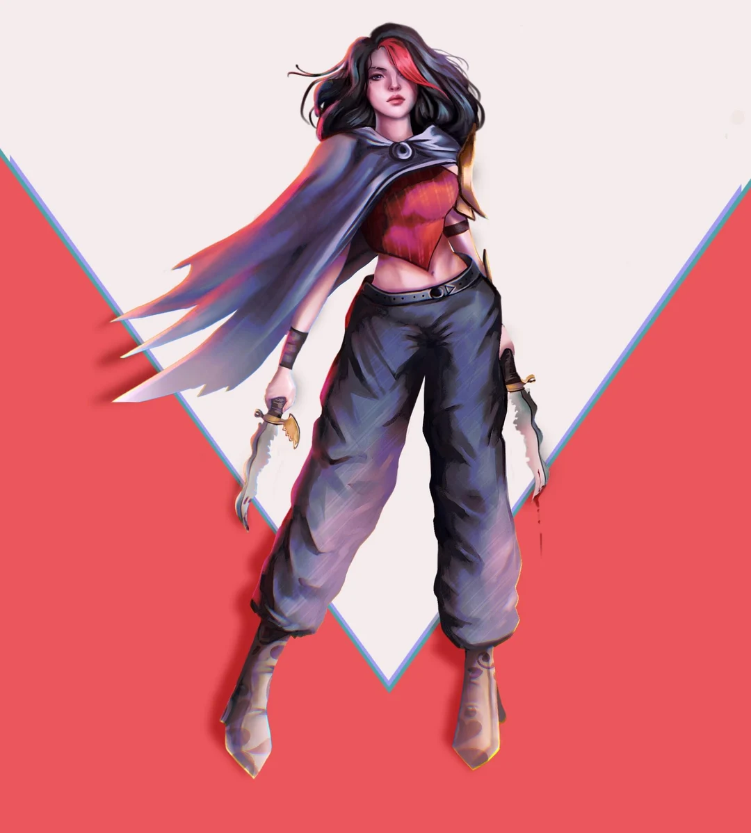 Assassin character, Celineysus, Digital, 2024 | Scrolller