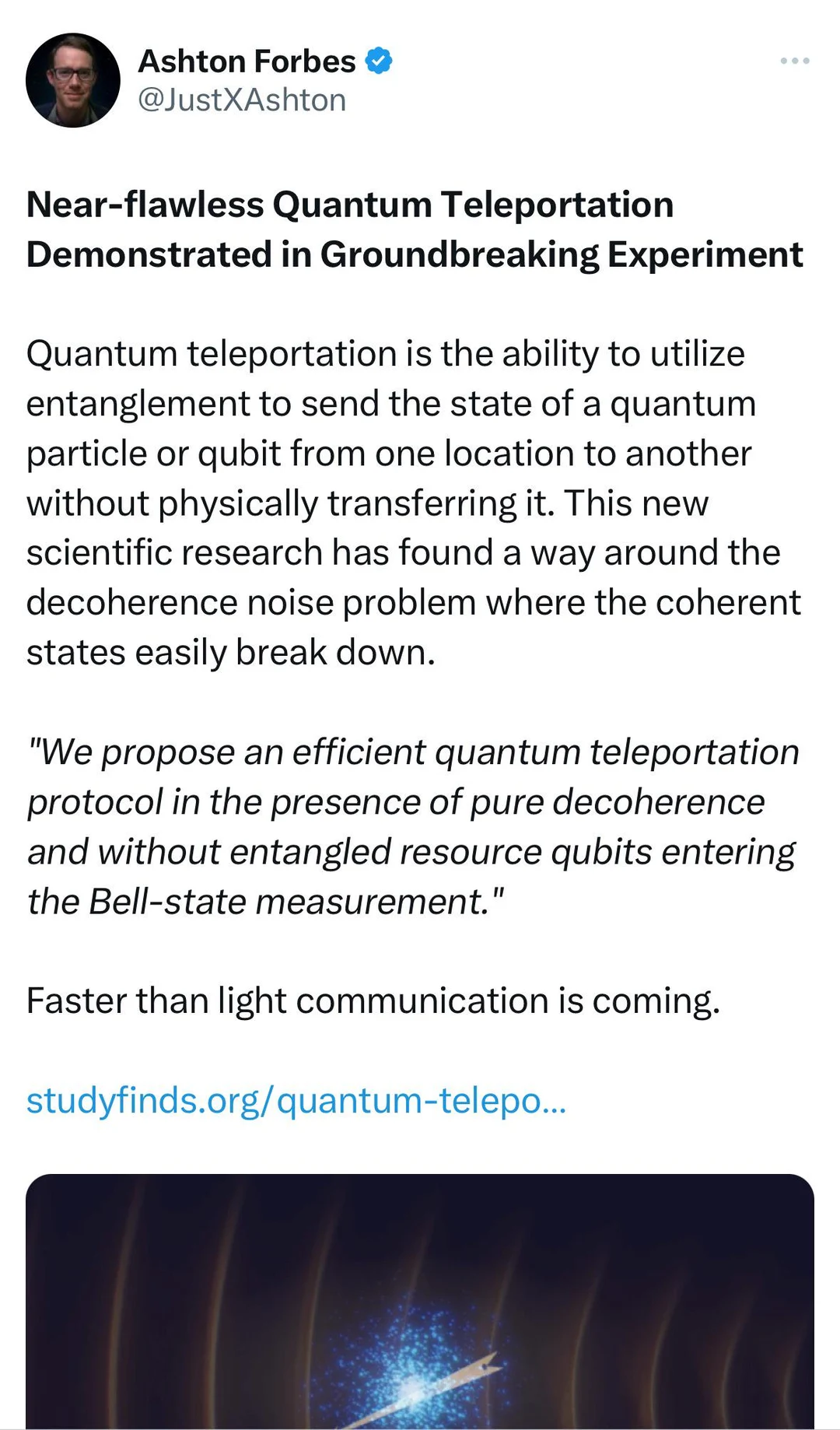 Discover more like Interestingasfuck: Faster than light communication and Related Content ...