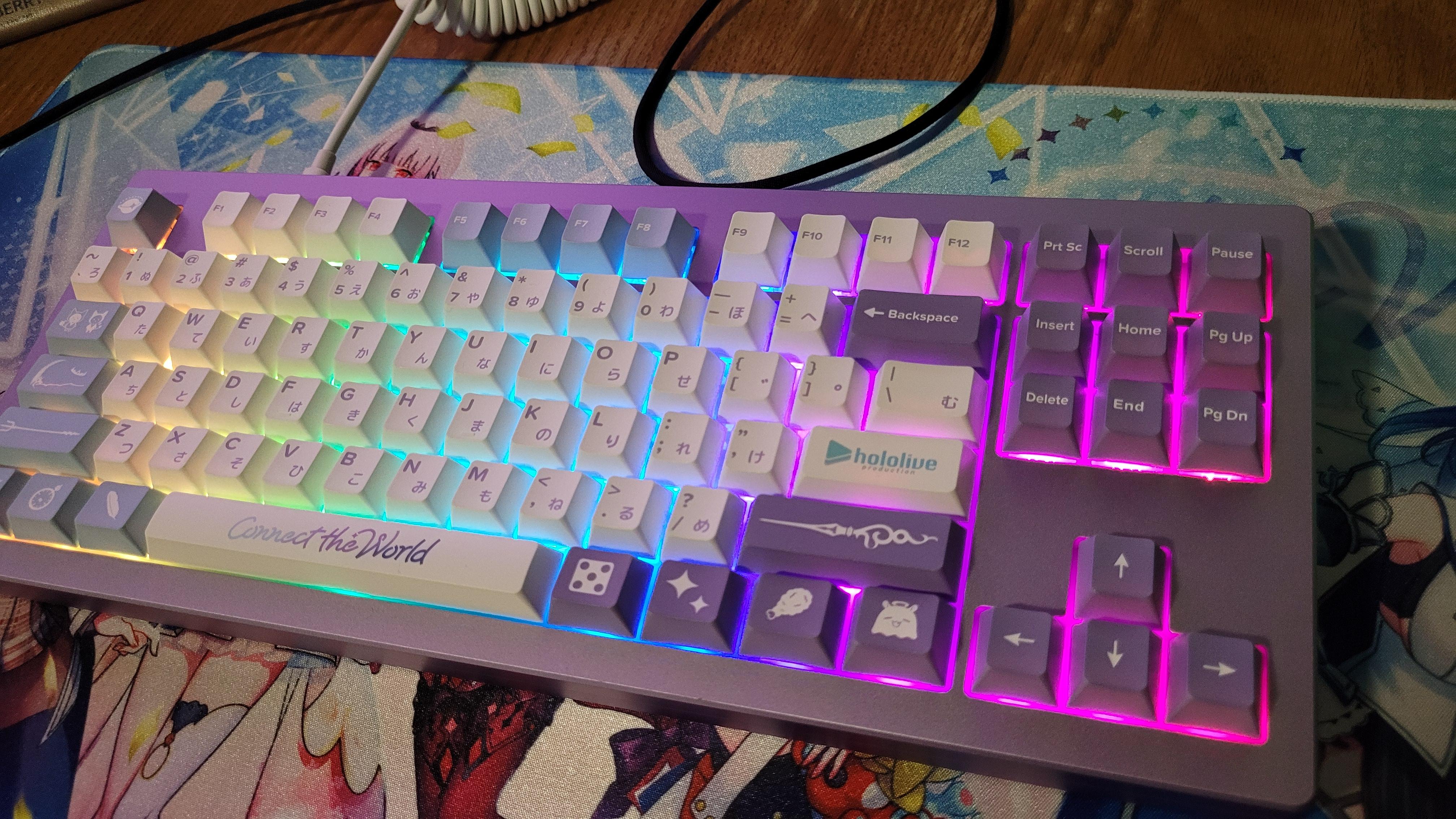 HYTE Hololive Keycaps Acquired! | Scrolller