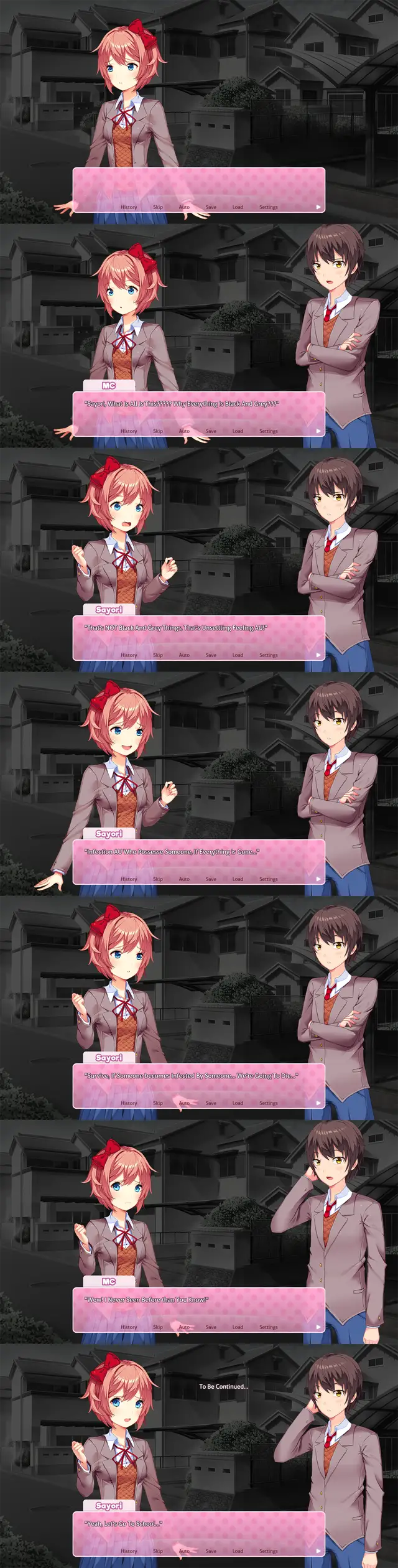 DDLC Unsettling Feeling AU | Infection AU | Part 1: Sayori's Explanation | Scrolller